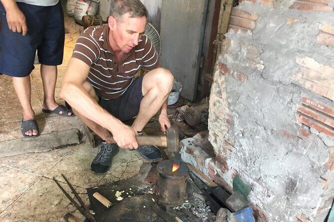 Knife Making Workshop - Exploring the Art of Vietnamese Knife Making in Hanoi