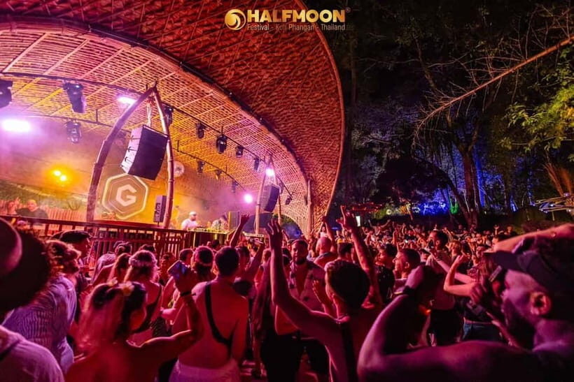 Koh Phangan: Halfmoon Party Festival Day Pass Tickets - The Festival Experience: A Deep Dive