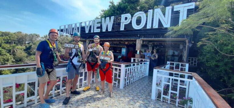 Koh Samui: Zipline Experience of Lamai Viewpoint