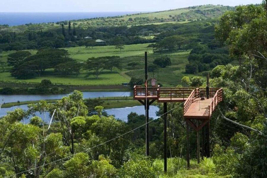 Koloa: Kauais Longest 8-Line Zipline Tour - The Scenic Highlights