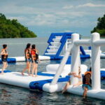 Kota Kinabalu : Unlimited Water Sports Sea Water World - The Unlimited Inflatable Water Park: Running Man