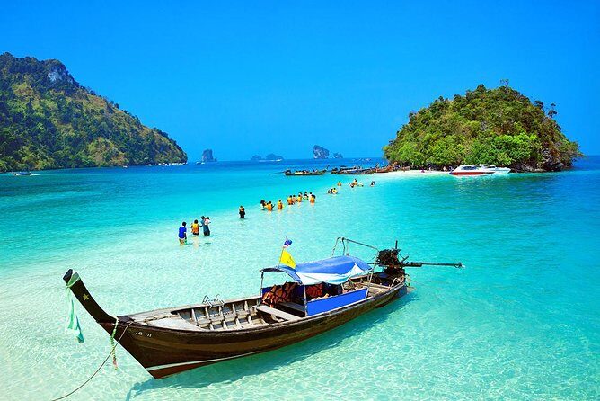 Krabi Islands by Big Boat and Speedboat from Phuket - The Island Stops