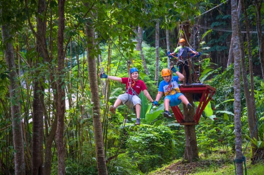 Krabi: Ultimate Zipline Games Challenge - The Itinerary: From Ground to Sky