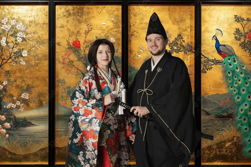 Kyoto Kimono : Meoto Studio Photo Plan - The Costume Choices and Their Cultural Significance