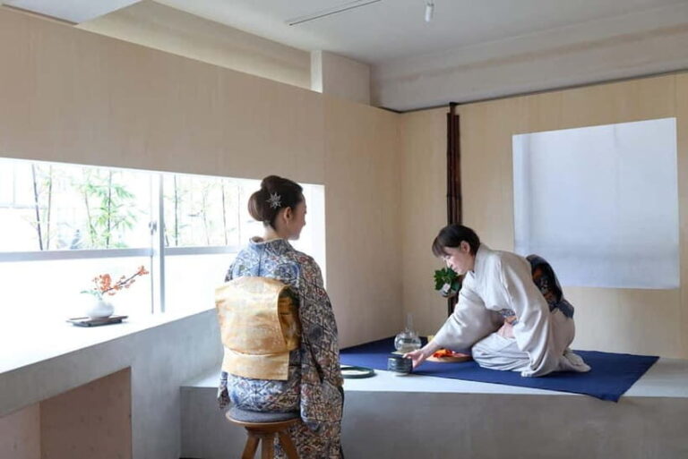Kyoto: Private Tea Ceremony and Ikebana 2 Experiences - The Itinerary: What to Expect?