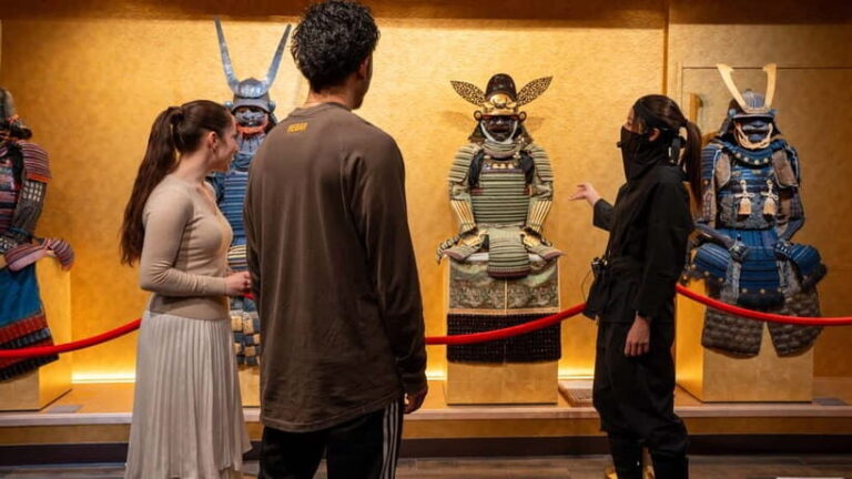 Kyoto: Samurai Ninja Museum guided tour