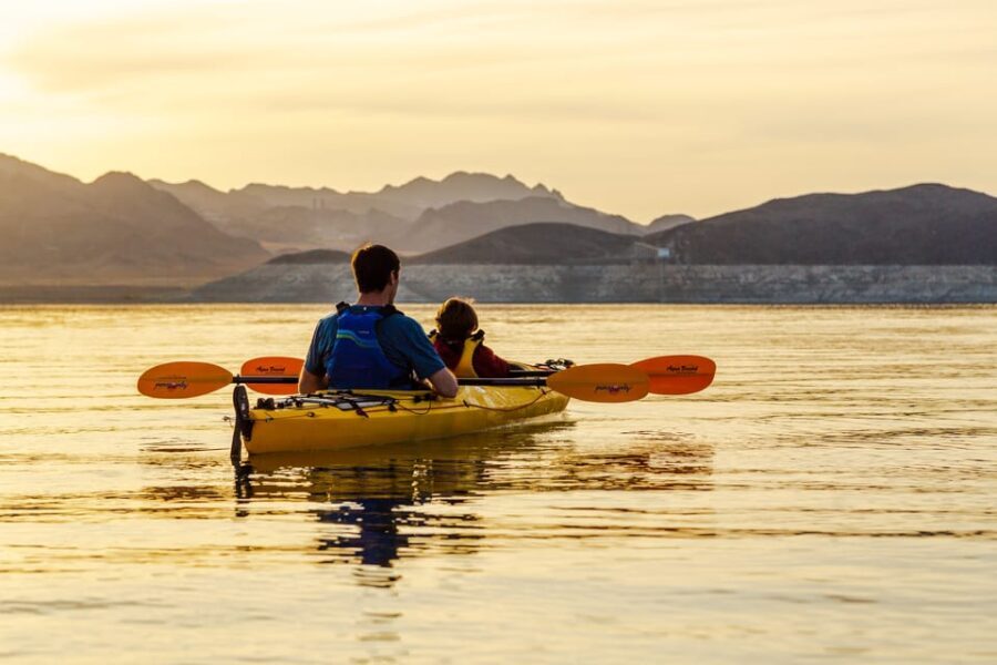 Lake Mead: Sunset Kayaking Tour with Dinner and Campfire - Experience Overview: What to Expect from This Sunset Kayaking Tour