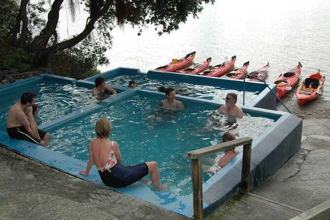 Lake Rotoiti Evening Kayak Tour including Hot Springs, Glowworm Caves and BBQ Dinner - A Delicious Barbecue at the Hot Pools