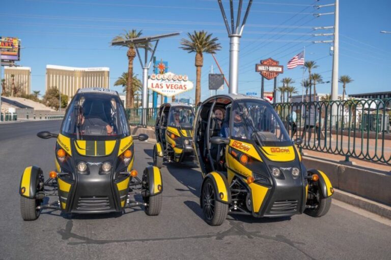 Las Vegas: Talking GoCar Las Vegas Strip Tour - Detailed Breakdown of the Itinerary