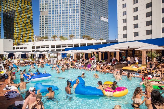 Las Vegas VIP Private Party Bus Day Club Crawl & Pool Party - Transportation & Timing