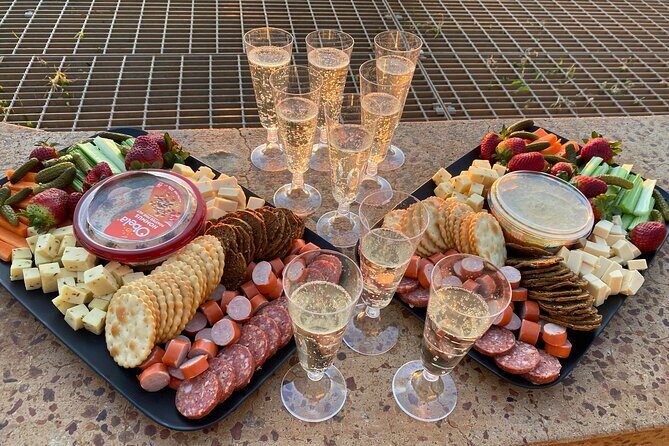 Lesmurdie Falls Sunset & Sparkling Hike - The Gourmet Finish: Bubbles and Grazing Board