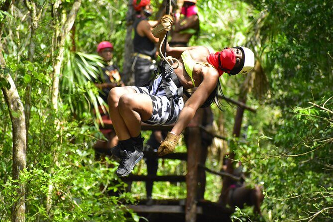 Live this extreme adventure tour. Jungle zip line with ATV and cenote swim. - What Travelers Love and Might Expect