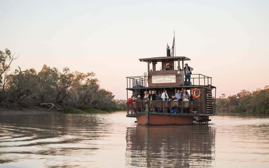 Longreach: Sunset Paddlewheeler Cruise, Show and Dinner - The Itinerary: What to Expect