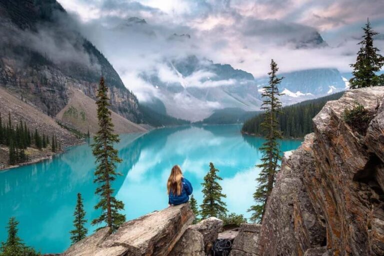 Louise, Moraine/Bow, Emerald, Peyto- 4 Lake Tour - Moraine Lake / Bow Lake: A Scenic Gem