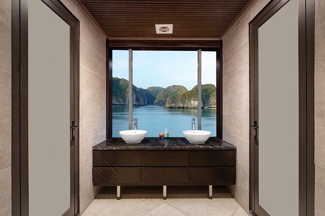 Luxury Halong Bay and Lan Ha Bay Day Tour with Jade Sails Cruise - The Yacht and Onboard Comfort