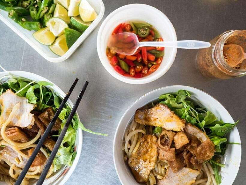 MARBLE MOUNTAINS - COCONUT JUNGLE - HOI AN CITY FULL-DAY - Midday Flavor: Local Cuisine and Rest