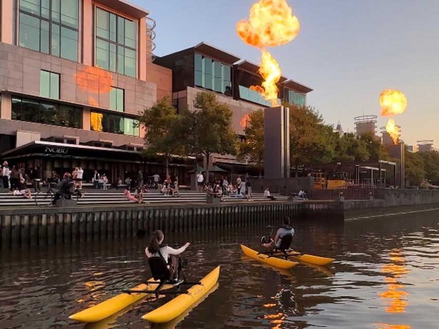Melbourne: Yarra River Twilight Waterbike Tour - Itinerary Breakdown: From Gardens to the Heart of the City