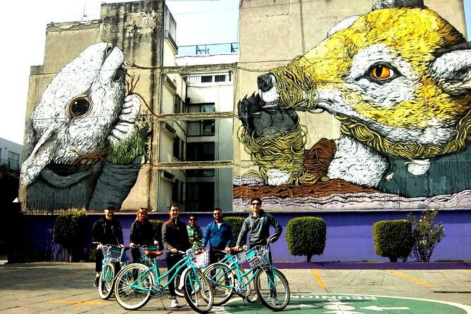 Mexico City; ART NACO : Murals & Street Art Bike Tour - The Value of the Tour