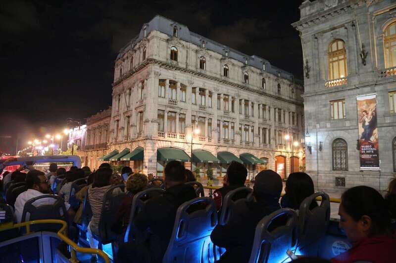 Mexico City: Night City Tour in a Double Decker Bus - The Highlights in Detail