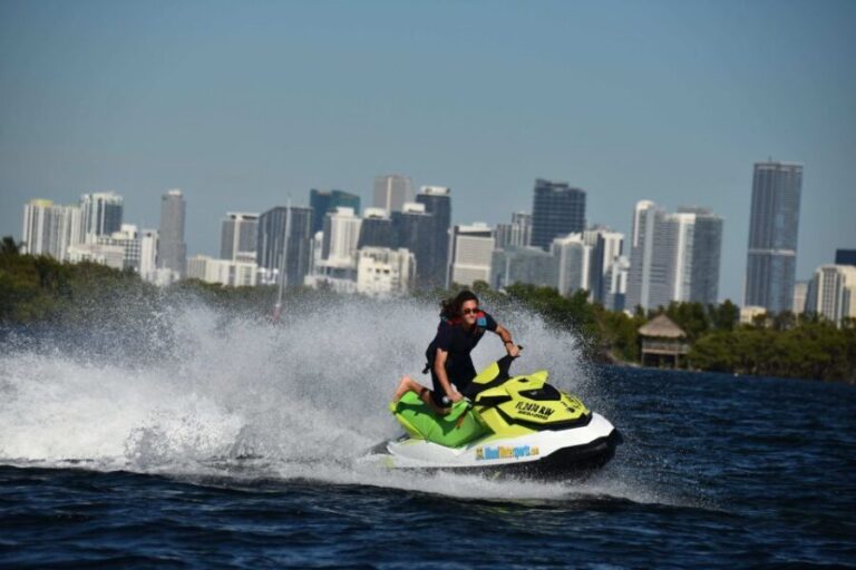 Miami: #1 Jet Ski Company used by Celebrities - Scenic Views & Unique Location