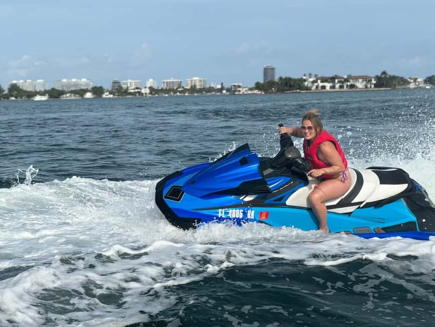 Miami Beach: WaveRunner 1 Hour Rental & 1 Hour Boat Ride - The WaveRunner Experience: What to Expect