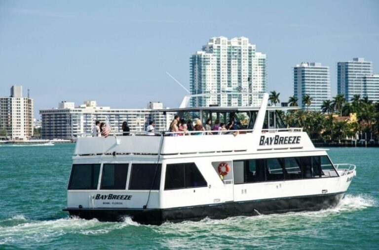Miami: Biscayne Bay Millionaire's Homes Sightseeing Cruise - The Route: Top Sights and Highlights
