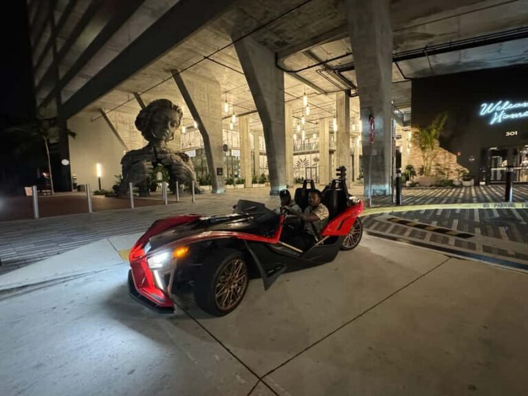 Miami: Polaris Slingshot Rental - Breaking Down the 1-Hour Experience