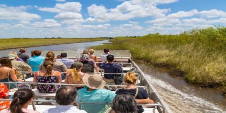 Miami Premium Everglades Driving Tour with Airboat Ride - The Value of This Tour