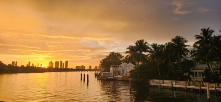Miami: Skyline Sightseeing Cruise & Millionaire Houses - The Guide and Commentary