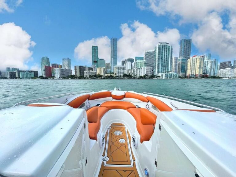 Miamis Best Views: Private Boat Tour - What the Tour Includes