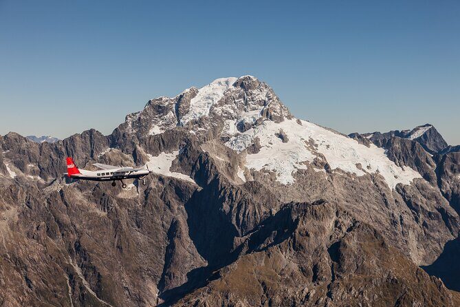 Milford Sound Scenic Flight from Queenstown - The Return: Views on the Way Back