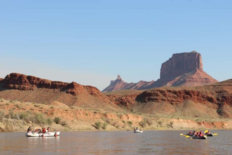 Moab Full Day Rafting Trip with Lunch  Colorado River - What’s Included and What to Know