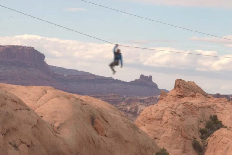 Moab: Zip Line Adventure - Transportation, Duration, and Group Size: What It Means for You