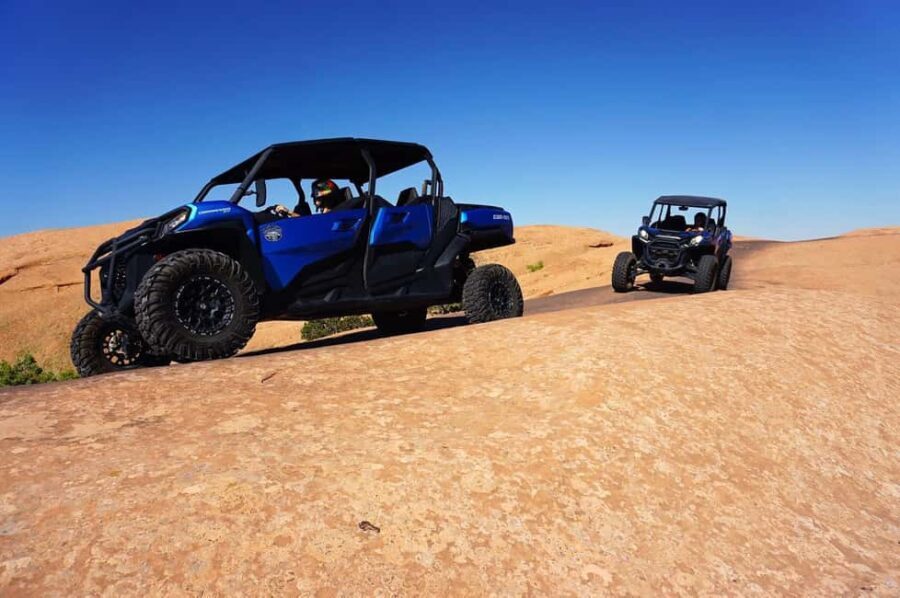 Moabs #1 Rated Guided U-Drive Hells Revenge Off-Road Tour - A Closer Look at the Off-Road Adventure