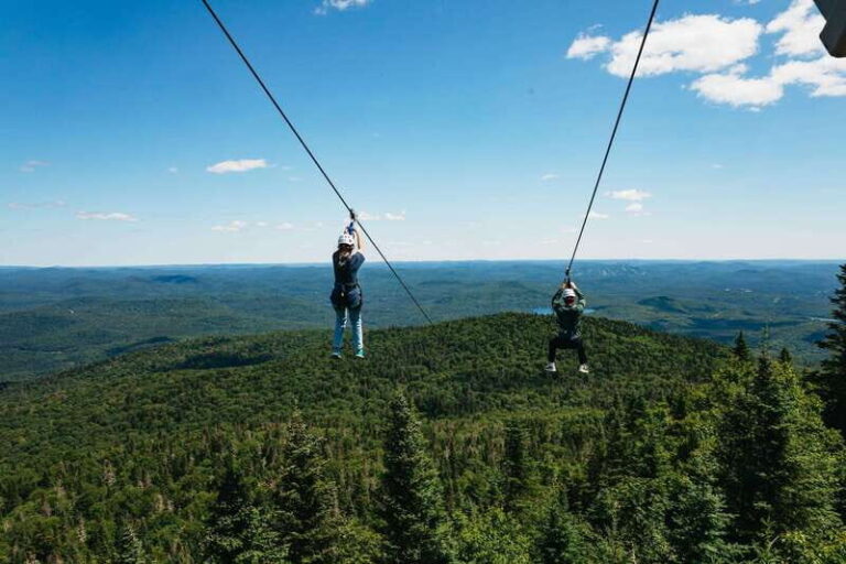 Mont Tremblant: Summit Zip-Lining Tour with 5 Zip Lines - What’s Included and How It Works