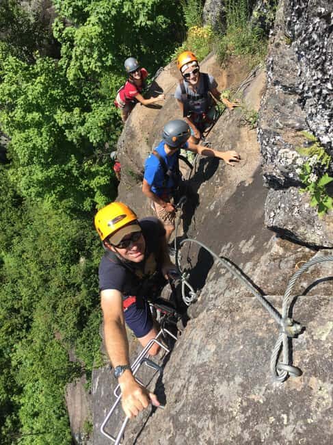 Mont-Tremblant: Via Ferrata Mont-Catherine - Winter vs. Summer: Different but Equally Thrilling