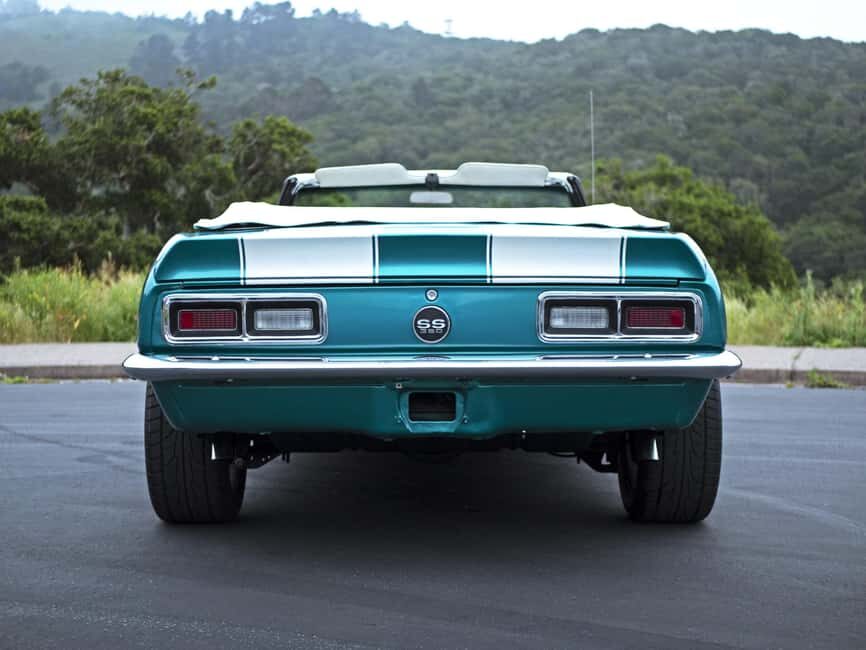 Monterey & Big Sur: 1968 Chevy Camaro SS Convertible Rental - Authenticity and Value