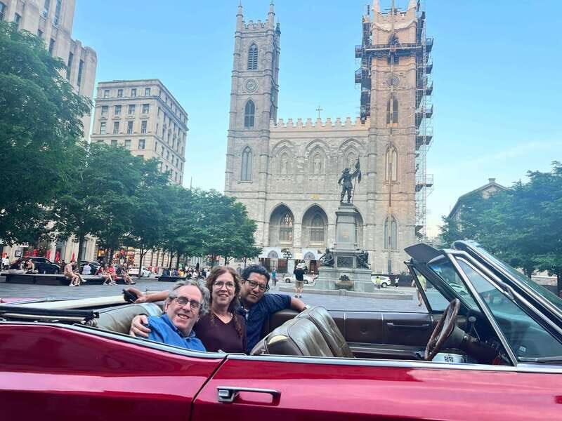 Montréal: Guided Tour in Vintage Convertible Cadillac - What You Can Expect at Different Durations