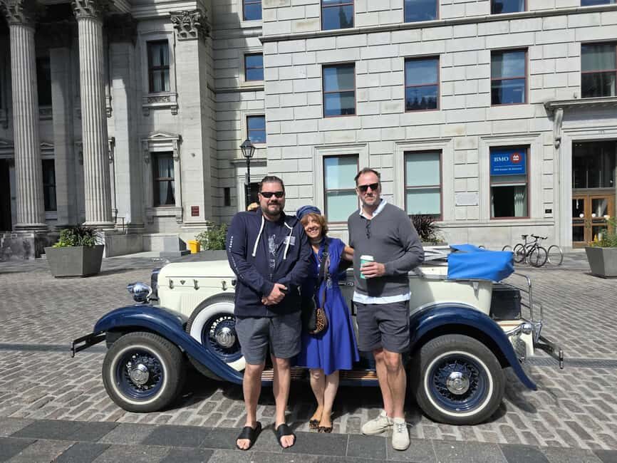 Montreal: Unforgettable Guided Tour in a Vintage 1930s Convertible Car - Pricing & Value