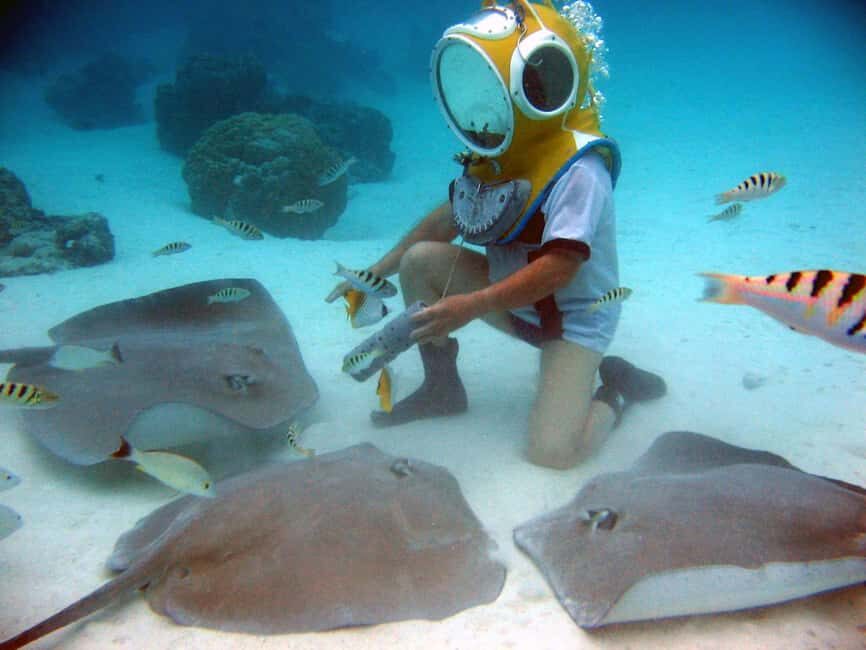 Moorea: Aquablue Helmet Underwater Walking Experience - Duration, Cost, and Value