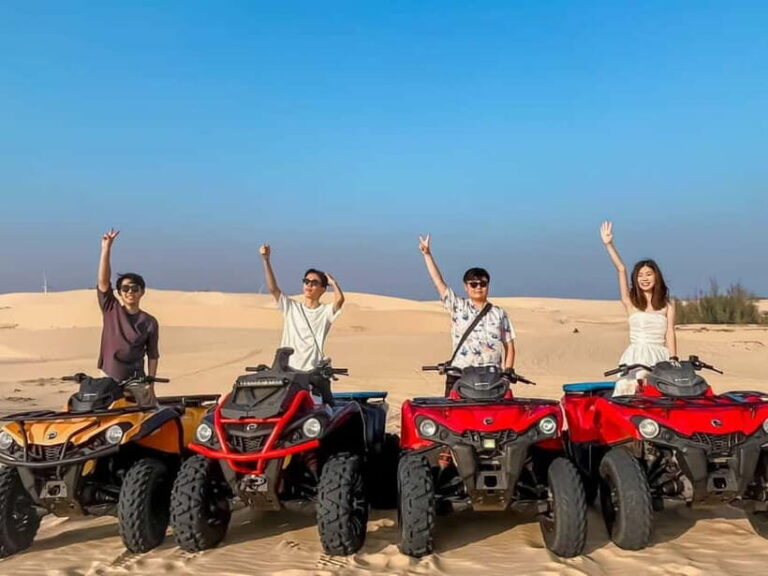 Mui Ne: Sand Dunes Jeep Tour (ATV WITH DRIVER) and Guide - The Itinerary Breakdown