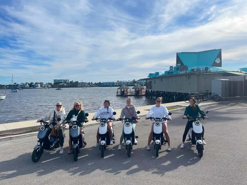 Naples Florida: Downtown Electric Moped Tour - Fun For All - What to Expect on the Tour