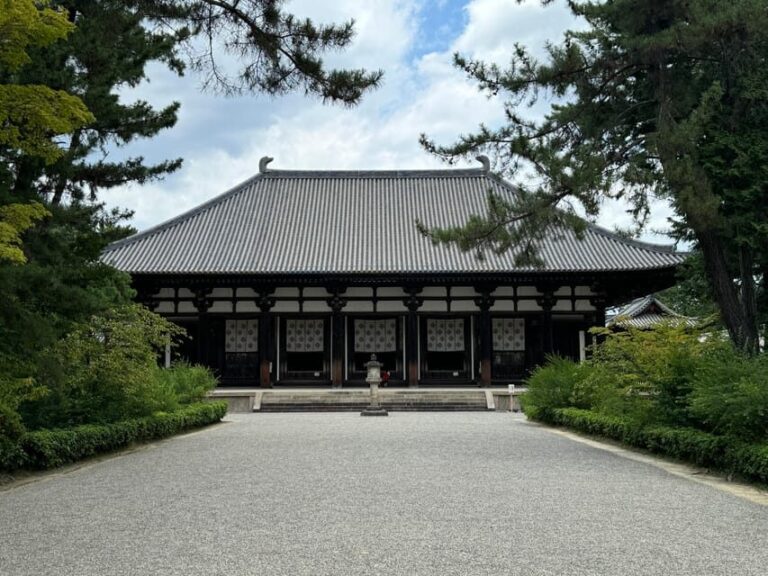 Nara: Hidden World Heritage  Yakushi-ji & Toshodai-ji (3H) - Exploring Toshodai-ji