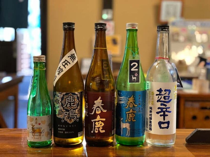 Nara Sake Tasting Tour - Scenic Sake Museum and Gangoji Temple View