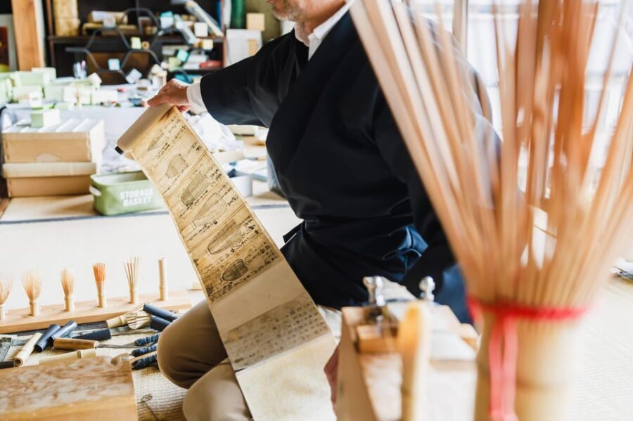 Nara: Visit a Tea Whisk Maker and Make Your Own Tea Scoop - An In-Depth Look at the Experience
