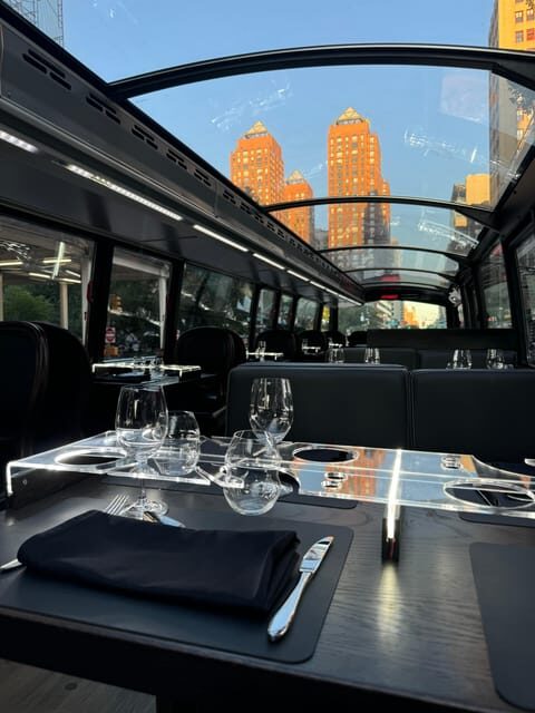 New York City: Bustronome Gourmet Dinner Tour - The Itinerary: Scenic Highlights and Gourmet Flavors