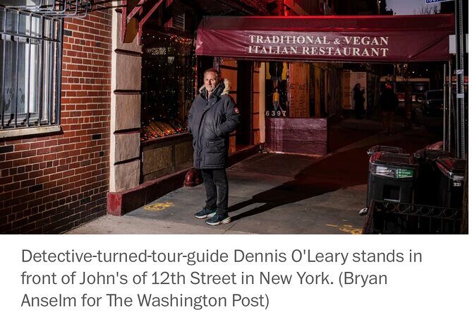 New York City: Mafia History in Little Italy Walking Tour w/NYPD - Food and Drink: Hearty Italian Fare & Sweet Endings