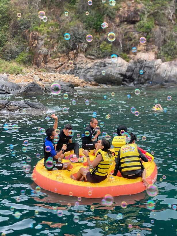 Nha Trang: Hopping Tour, Snorkeling, Boat Party, & BBQ Lunch - The Floating Party