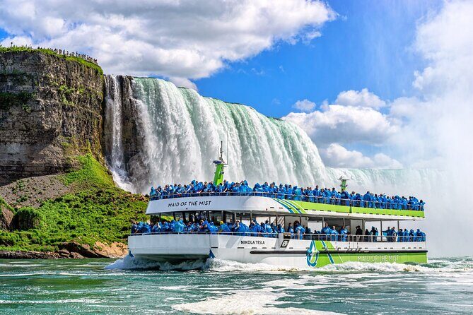 Niagara Falls Evening Illumination Tour with Maid Boat Ride - The Observation Tower & Gorge Floor Access