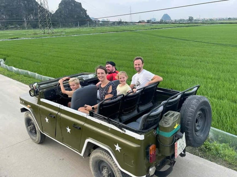 Ninh Binh: Private Army Jeep Trang An, Mua Cave & Bich Dong - What’s Included and What’s Not